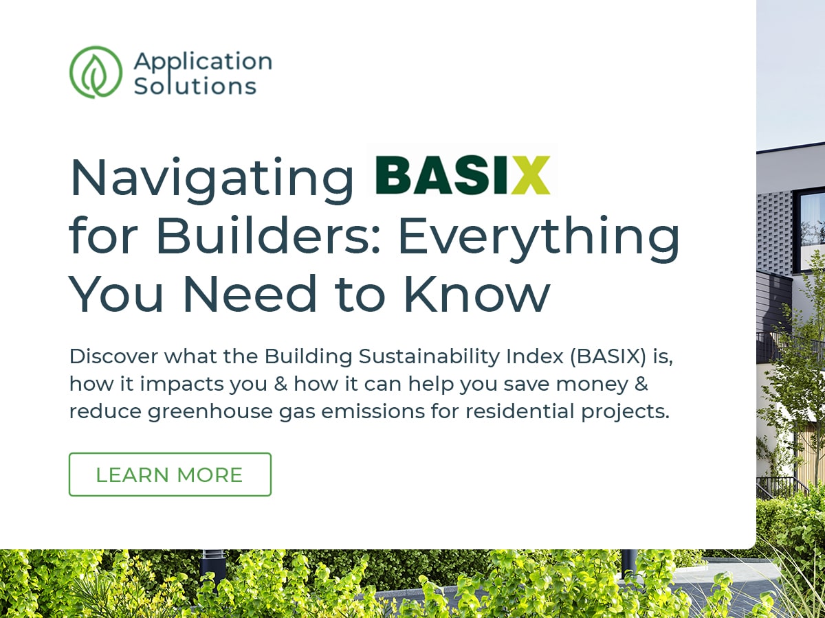 BASIX for Builders: What You Need to Know – Application Solutions